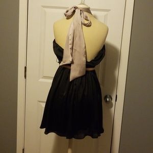 Ark & Co | Dresses | Fancy Striped Halter Dress | Poshmark